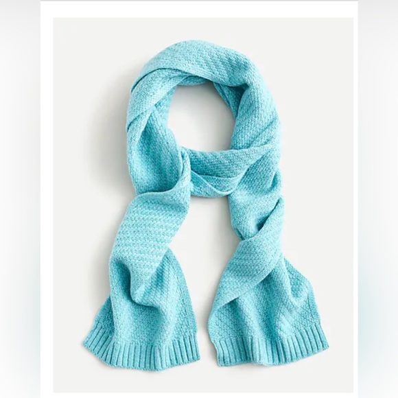J. Crew | Accessories | Jcrew Diagonal Rib Cashmere Scarf | Poshmark